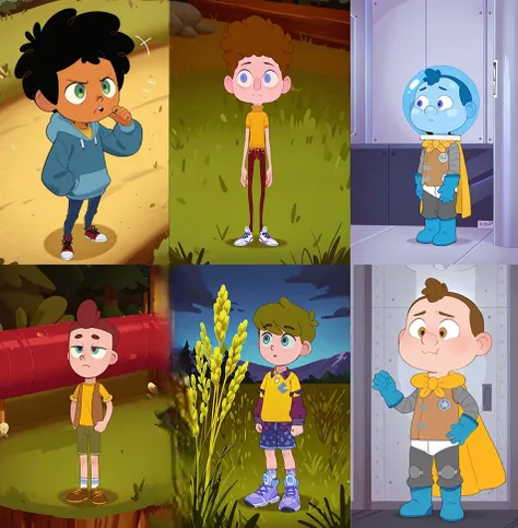 Camp Camp Characters V1 - SeaArt AI Model