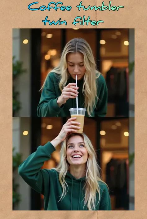 Coffee tumbler twin filter | ComfyUI Workflow