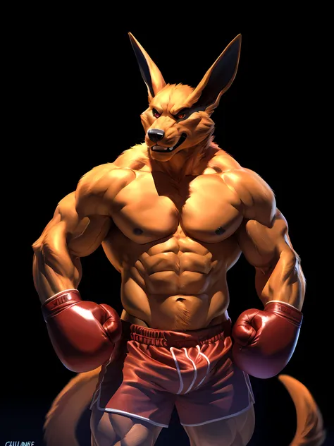 Un primer plano de un hombre con guantes de boxeo y una cabeza de ...