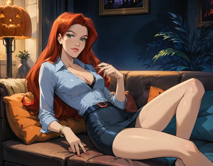 Jean Grey X-Men Evolution - LoRA PonyXL - SeaArt AI Model