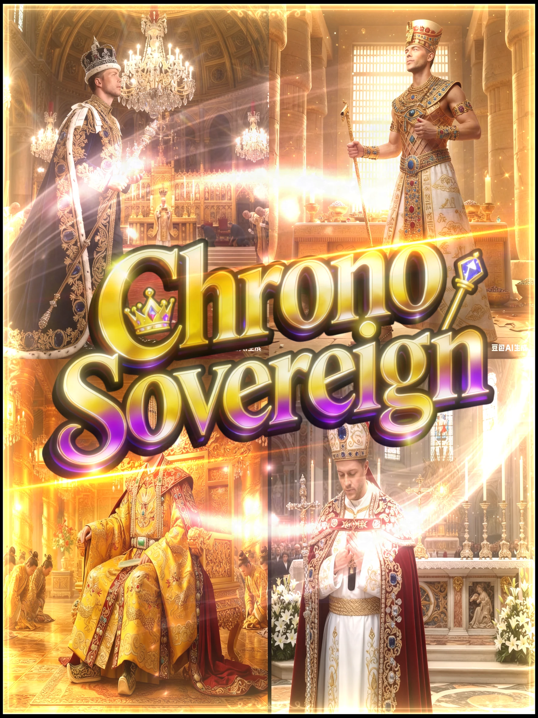 SeaArt AI | 👑Fantasy Immersive Style：Chrono Sovereign: Avatar of Legends ⚜️