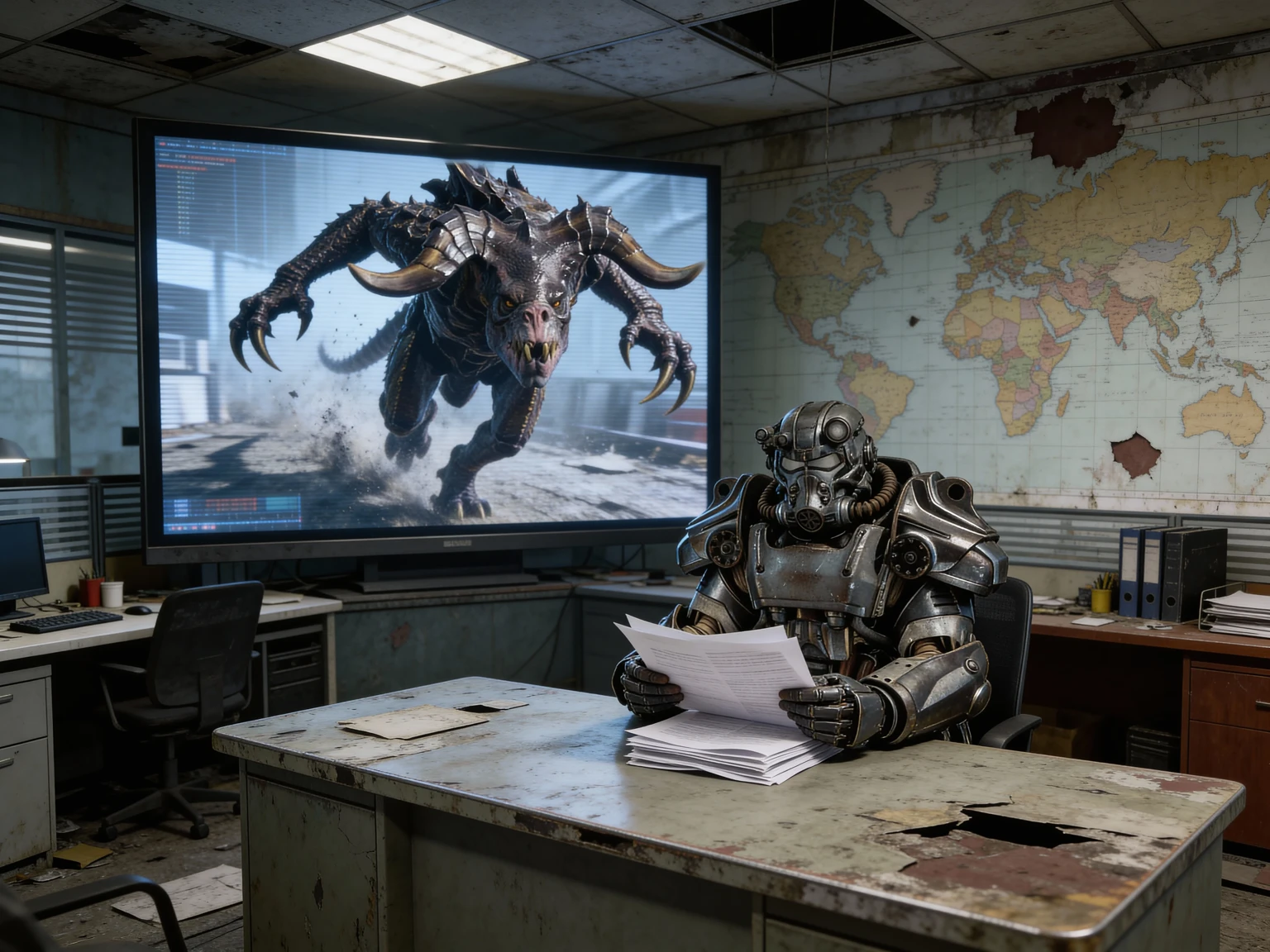 Wasteland News: Deathclaw Attacks...